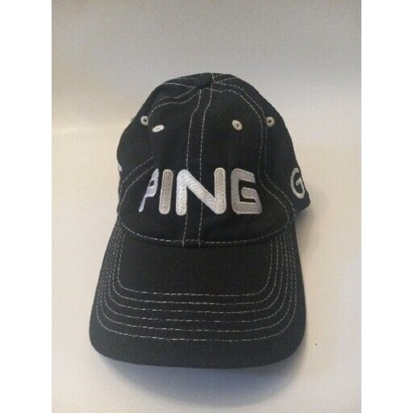 Ping | Accessories | Ping G5 Golf Cap Black And White Embroidered ...